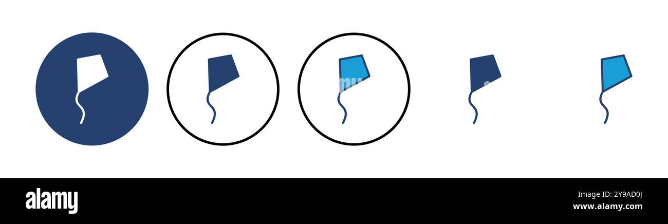 Kite icon vector. kite vector icon Stock Vector Image & Art - Alamy