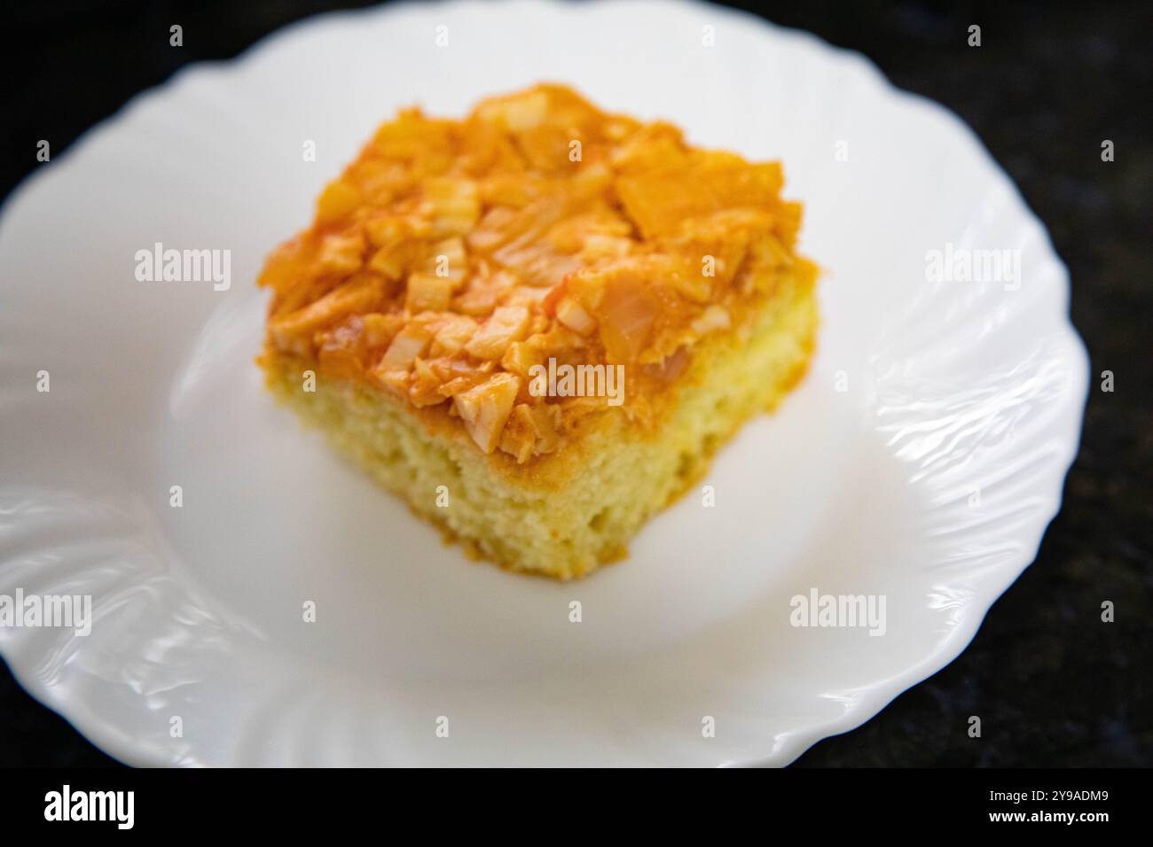 Classic savory heart of palm pie Stock Photo - Alamy