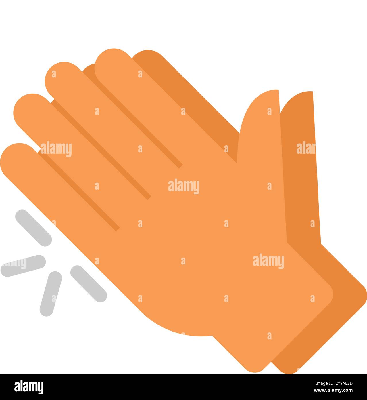 Clapping celebrating Stock Vector Images - Alamy