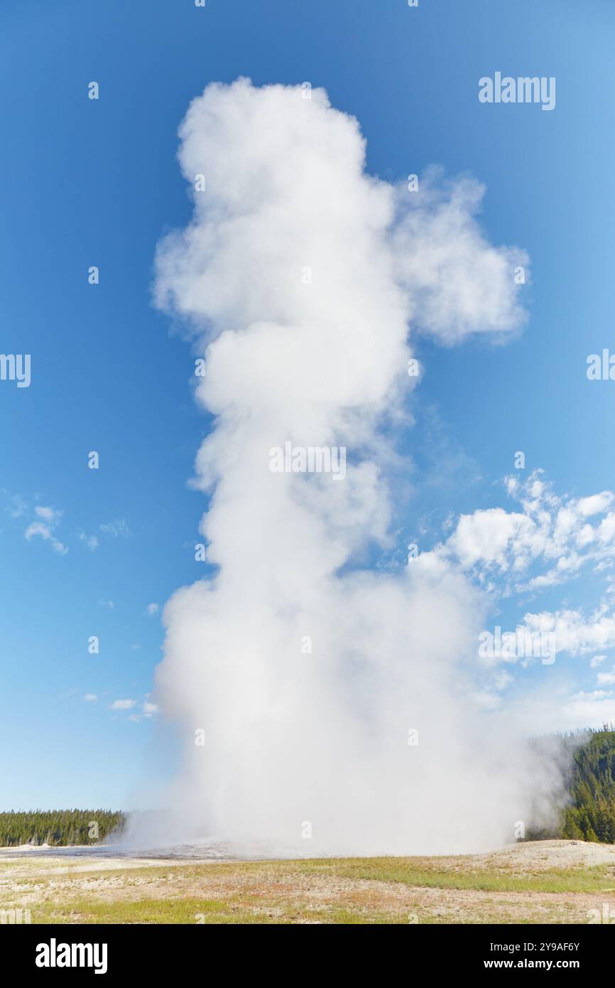 The Upper Geyser Basin is home to 150 geysers in a single square mile ...
