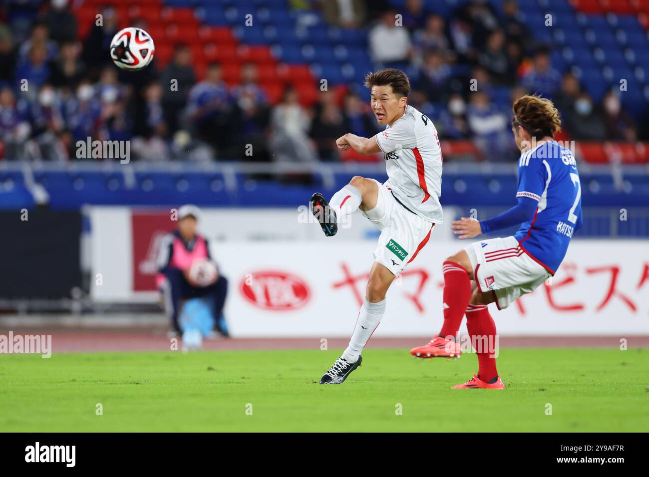 Kanagawa, Japan. 9th Oct, 2024. Kensuke Nagai (Grampus) Football/Soccer : 2024 J. League YBC ...