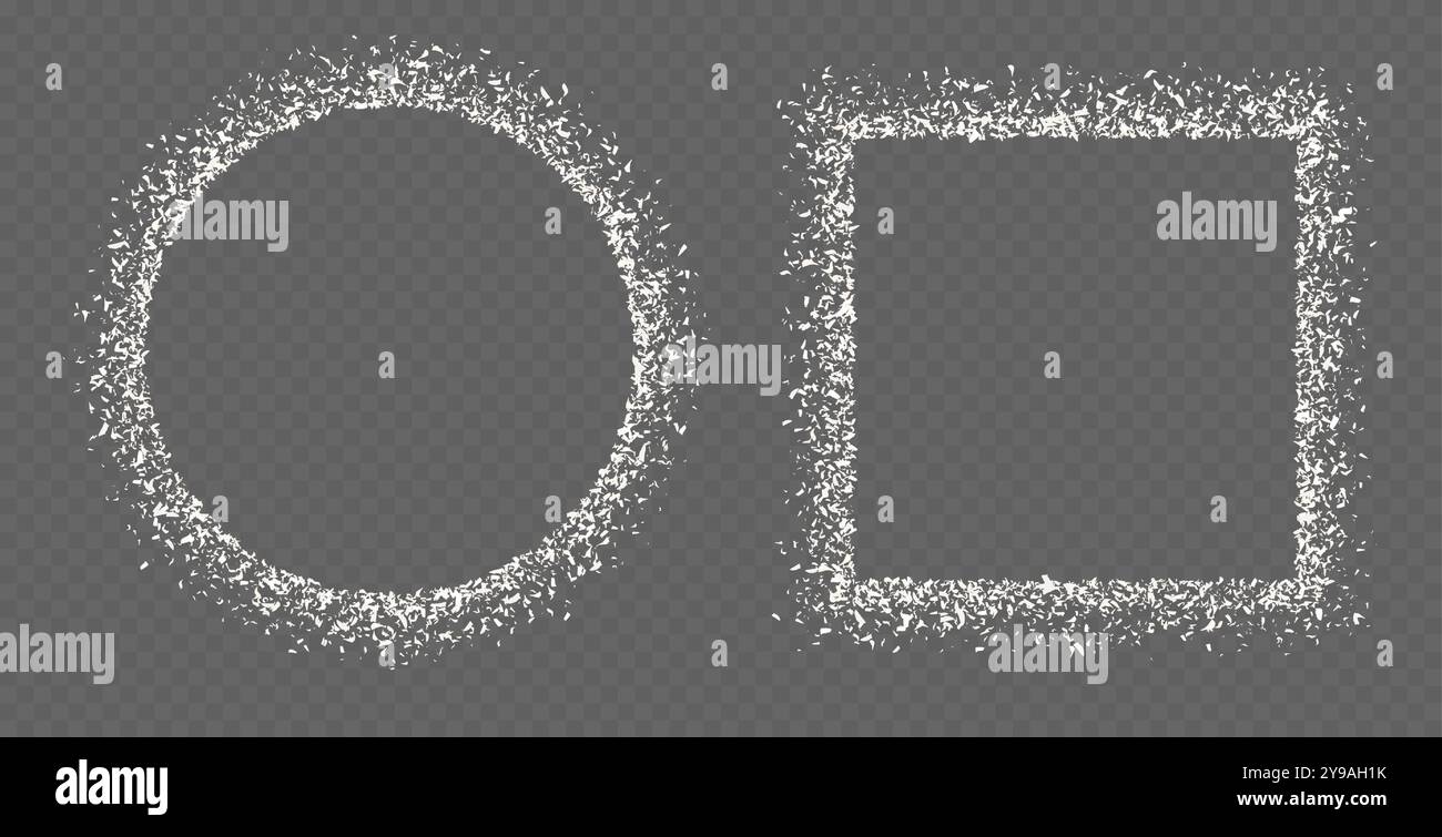 Coconut flakes, frame from scattered coco chips. Grated and desiccated ...