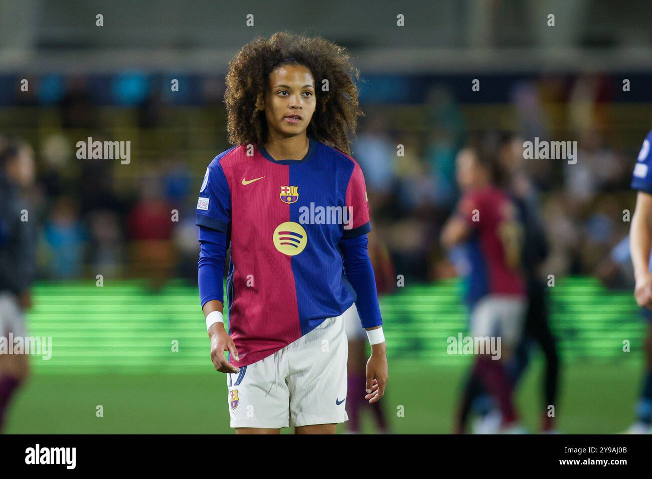 Manchester, England, October 9th 2024: Vicky Lopez (19 FC Barcelona ...