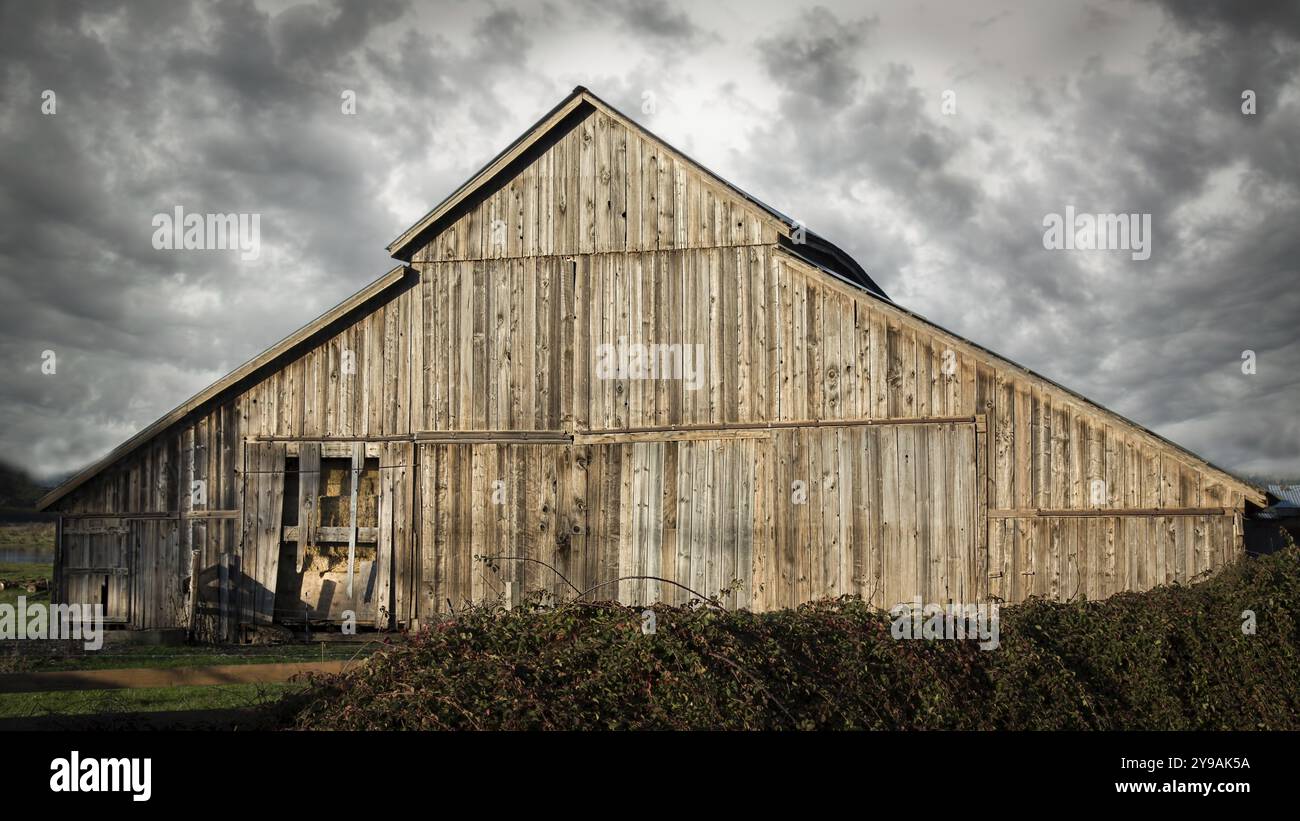 An old barn, landscape, Color Image, USA, North America Stock Photo - Alamy