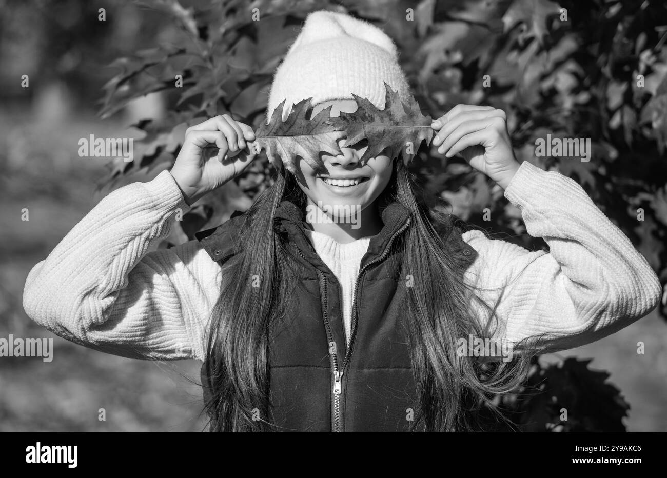 autumn beauty. school girl in september. happy teen girl in fall ...