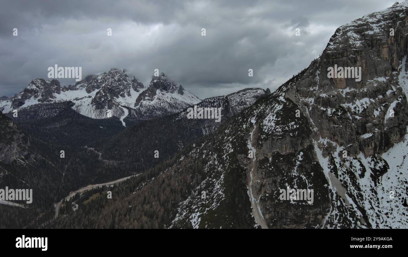 Aerial shot amazing mountains rocks hi-res stock photography and images ...