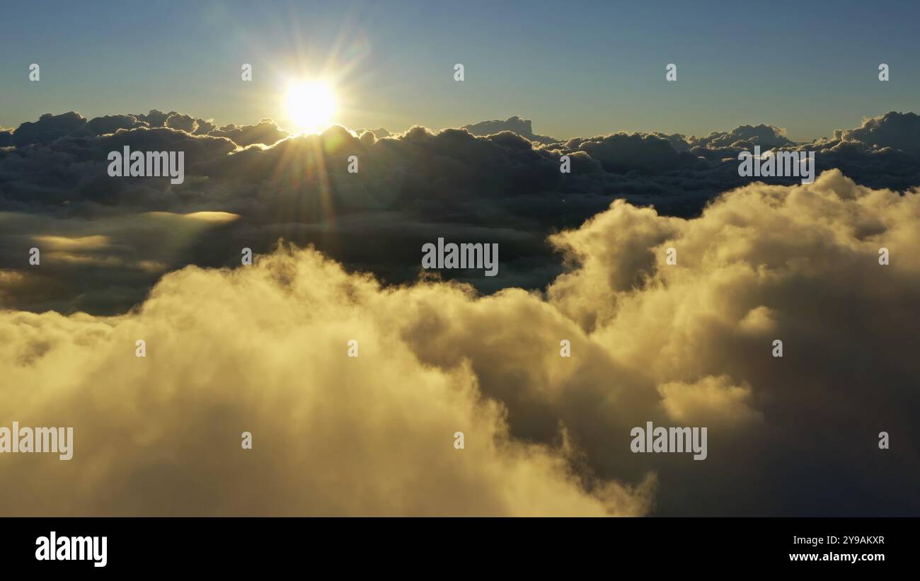 Aerial rising view above empty hi-res stock photography and images - Alamy