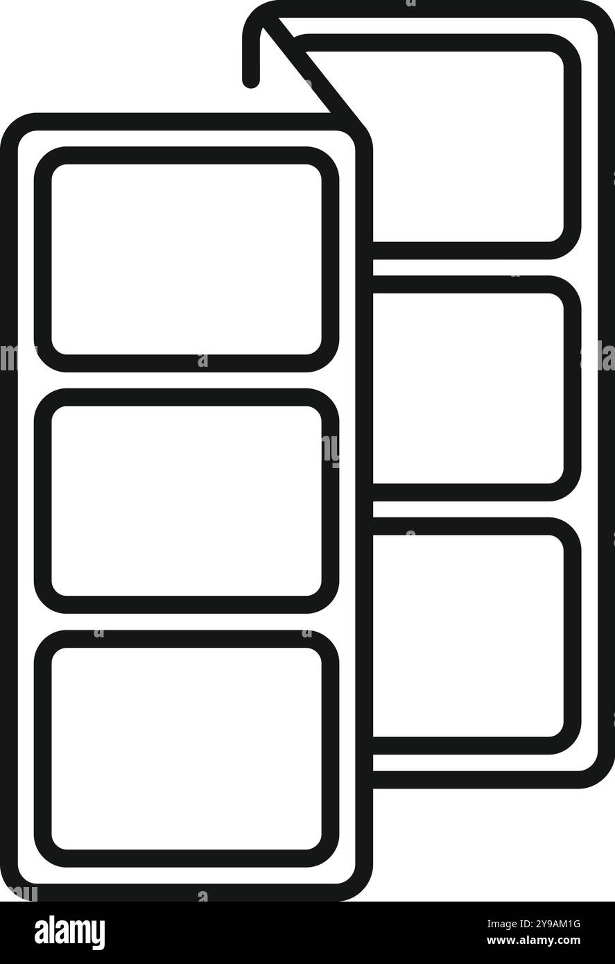 Divider panels Stock Vector Images - Alamy