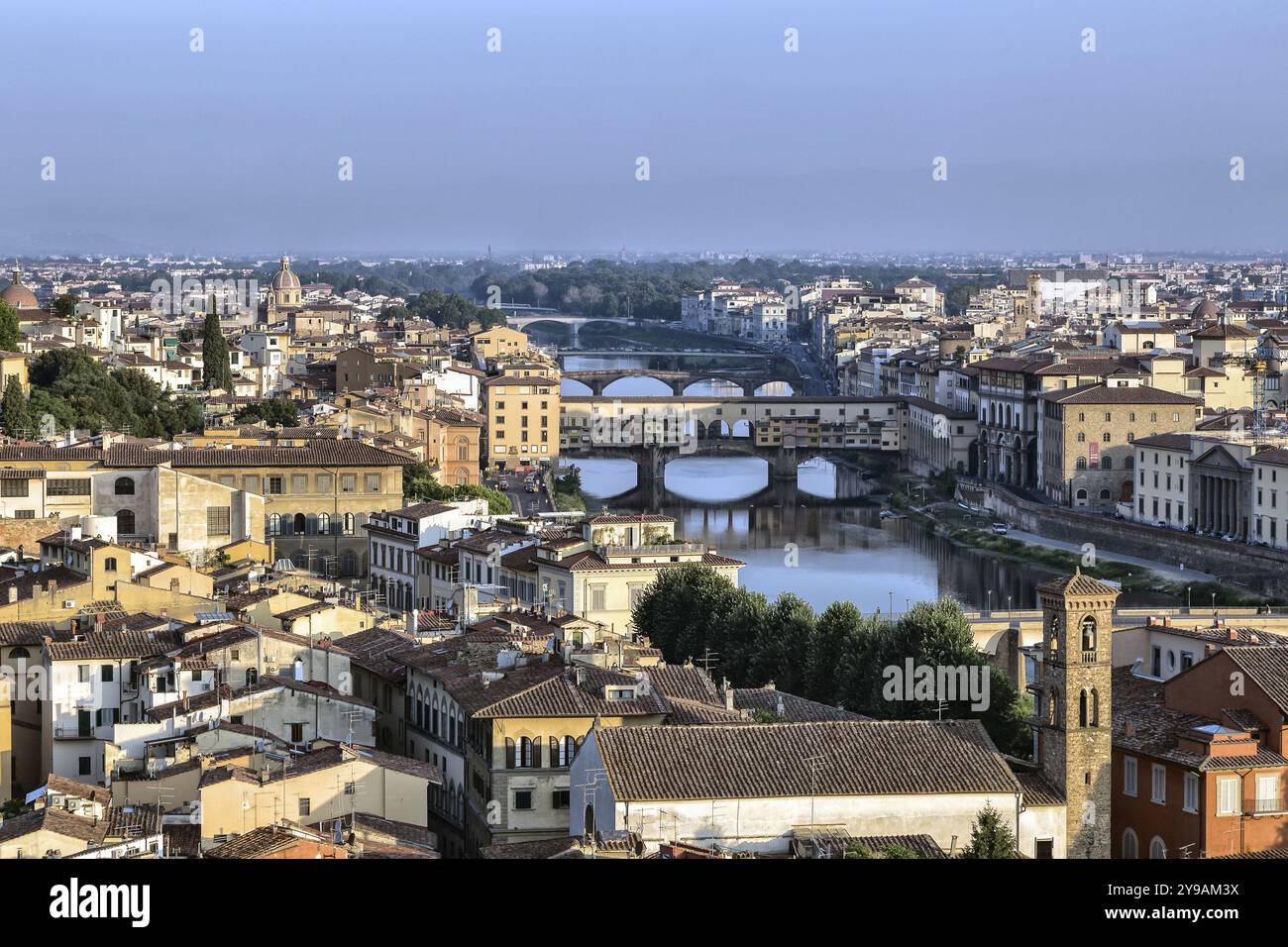 Type from area Michelangelo on the Golden Bridge Stock Photo - Alamy