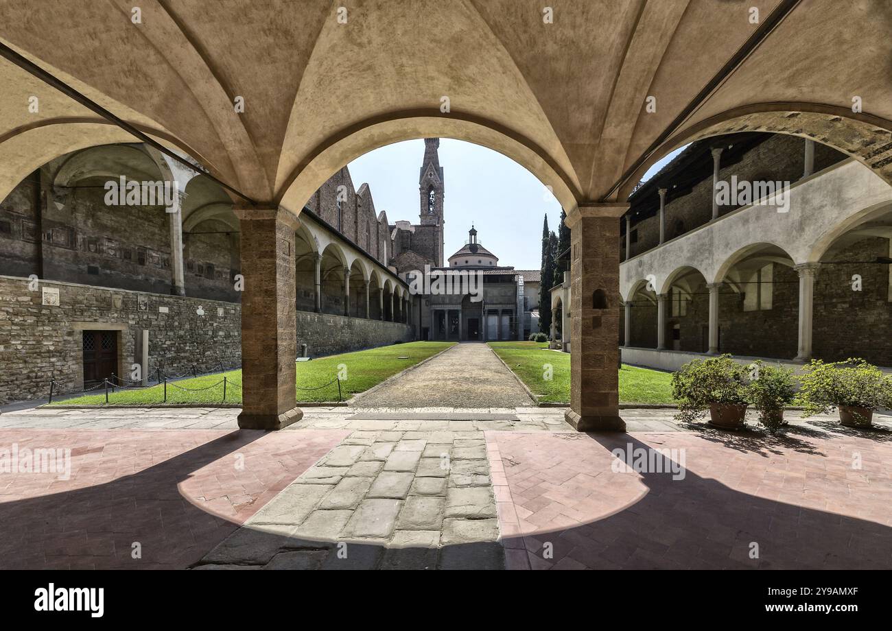 The Pazzi Chapel by Filippo Brunelleschi is a religious building in ...