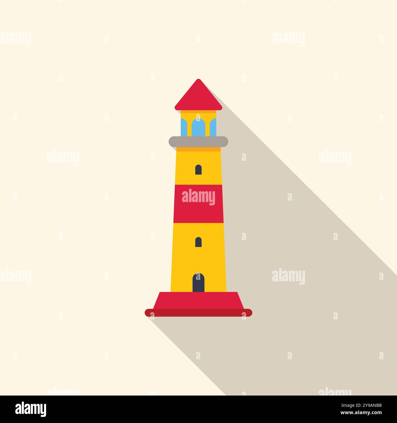 Landmark lighthouse picturesque Stock Vector Images - Alamy