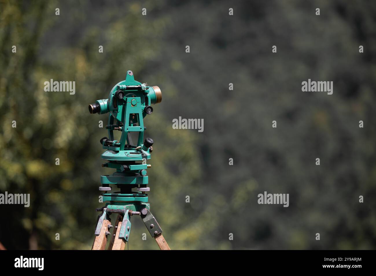 Geodetic equipment. Optical theodolite. Geodetic device. Device for ...