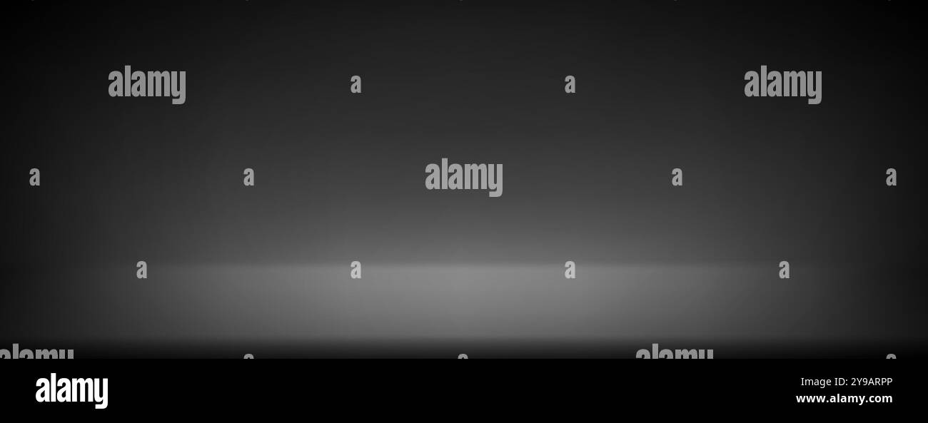 Black studio scene background. Dark room surface. Limbo esthetic ...