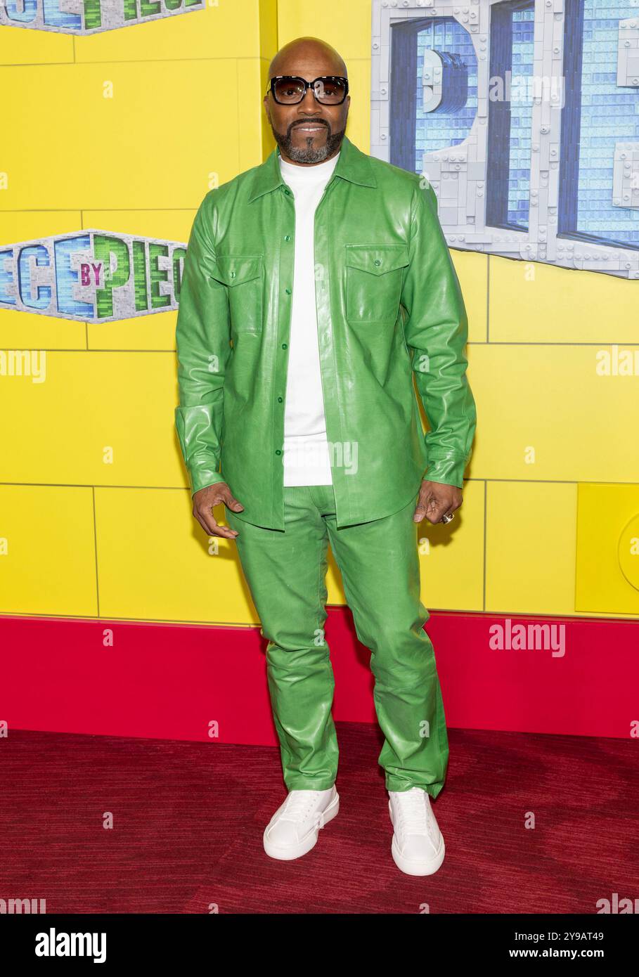Teddy Riley attends the premiere of "Piece by Piece" at Jazz at Lincoln ...