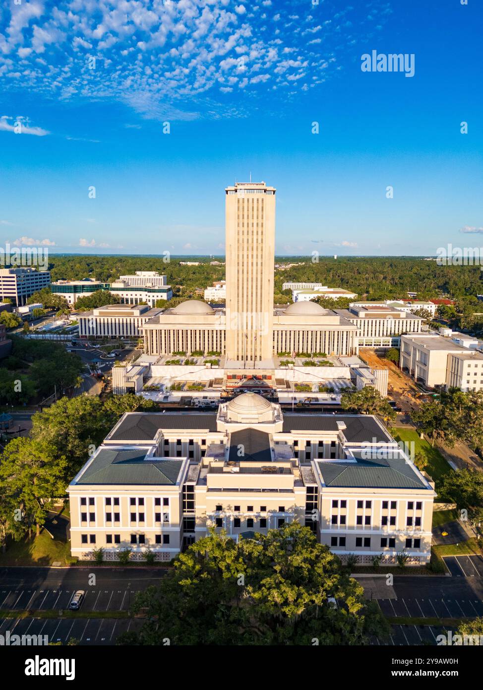 Tallahassee, FL - September 1, 2024: The Florida State Capitol Building ...