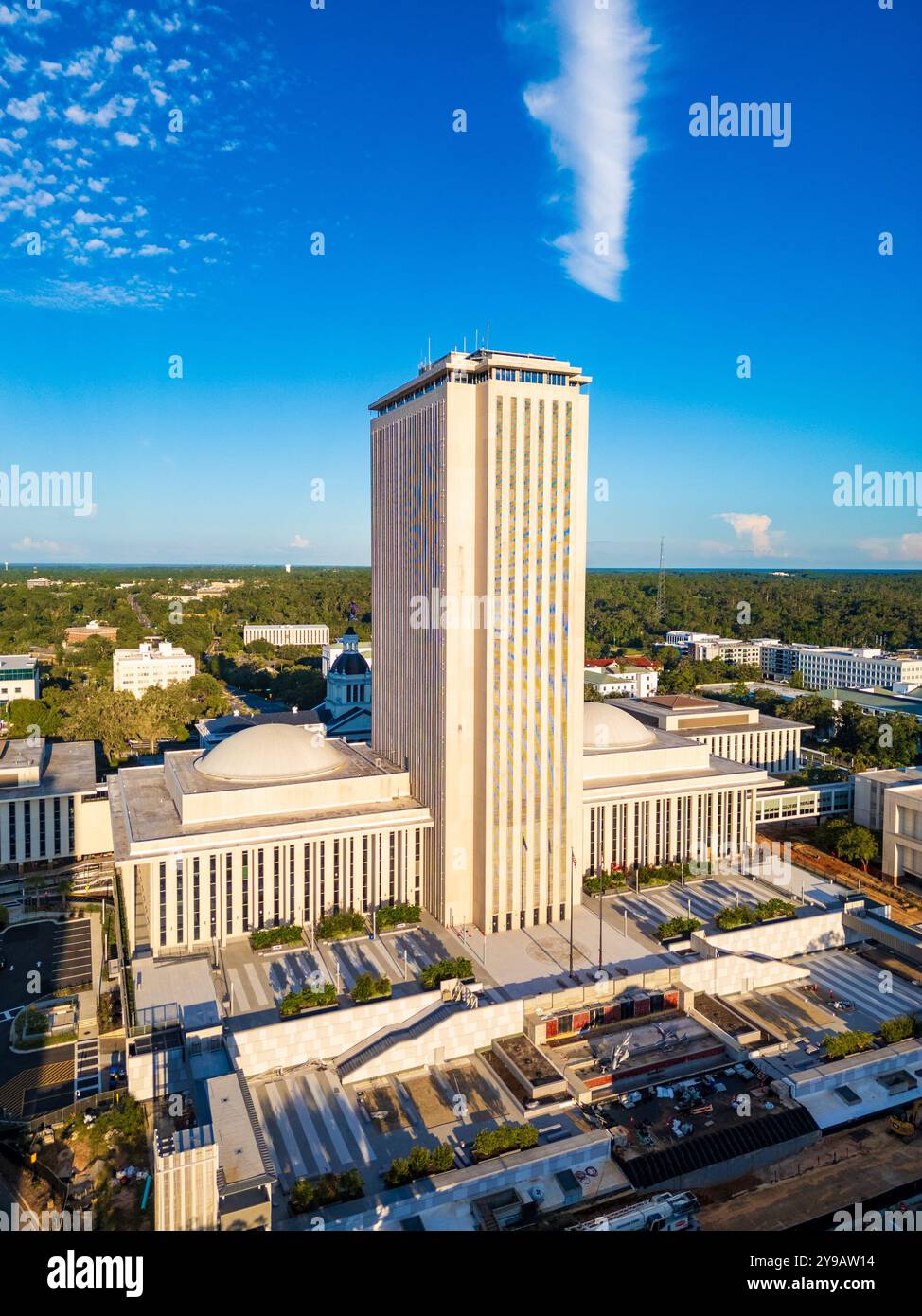 Tallahassee, FL - September 1, 2024: The Florida State Capitol Building ...