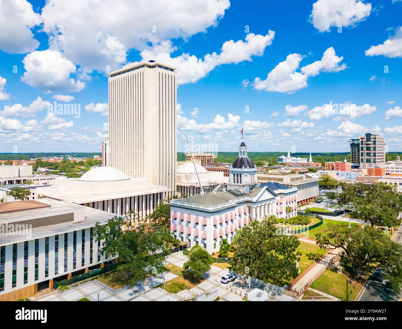 Tallahassee, FL - September 2, 2024: The Florida State Capitol Building ...