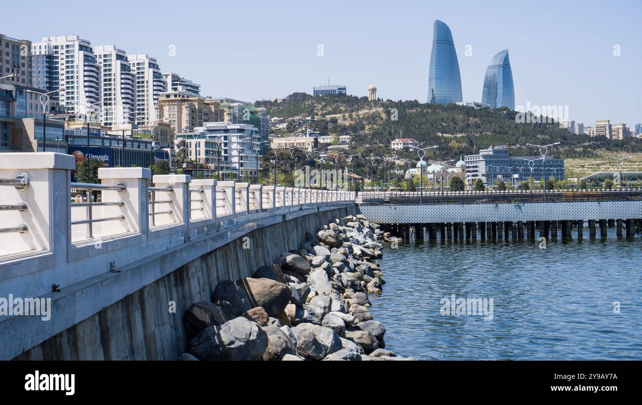 Welcome, Spring! Baku, Azerbaijan Stock Photo - Alamy