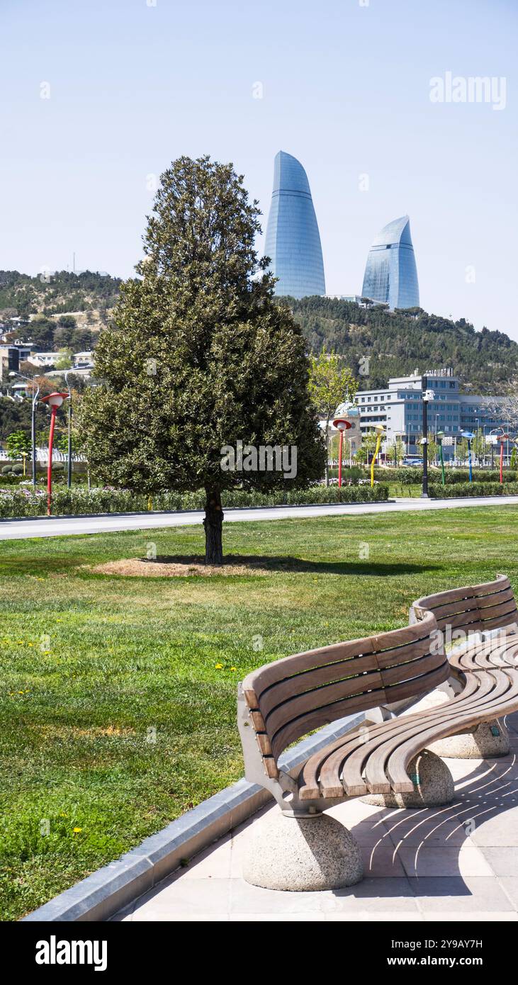 Welcome, Spring! Baku, Azerbaijan Stock Photo - Alamy