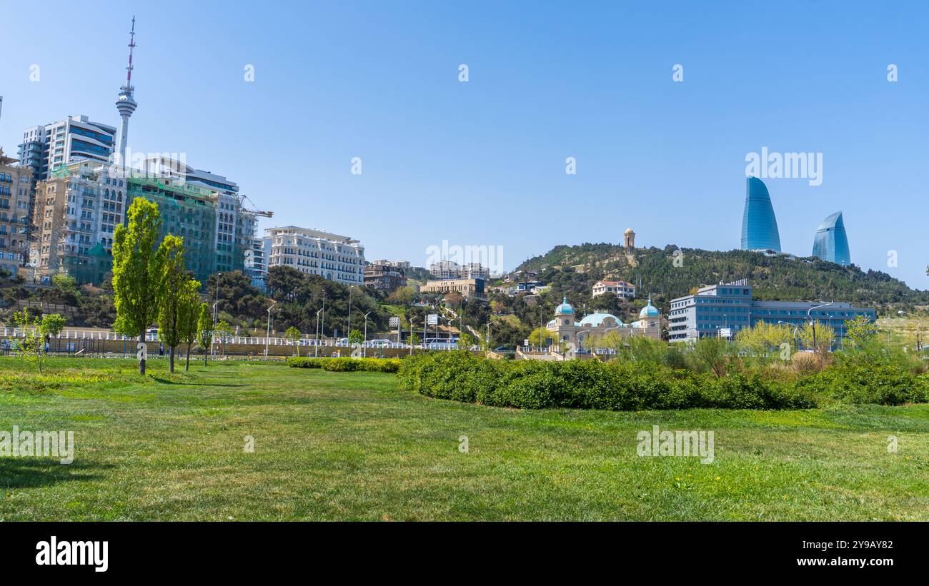 Welcome, Spring! Baku, Azerbaijan Stock Photo - Alamy
