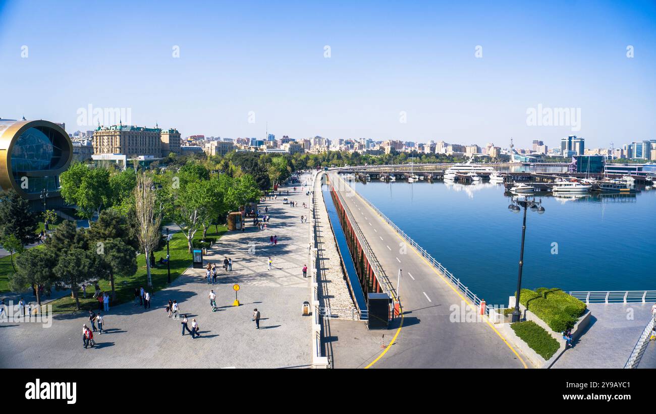 Welcome, Spring! Baku, Azerbaijan Stock Photo - Alamy