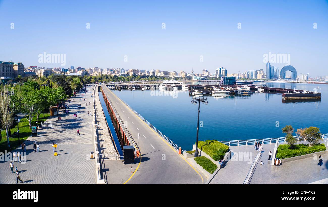Welcome, Spring! Baku, Azerbaijan Stock Photo - Alamy