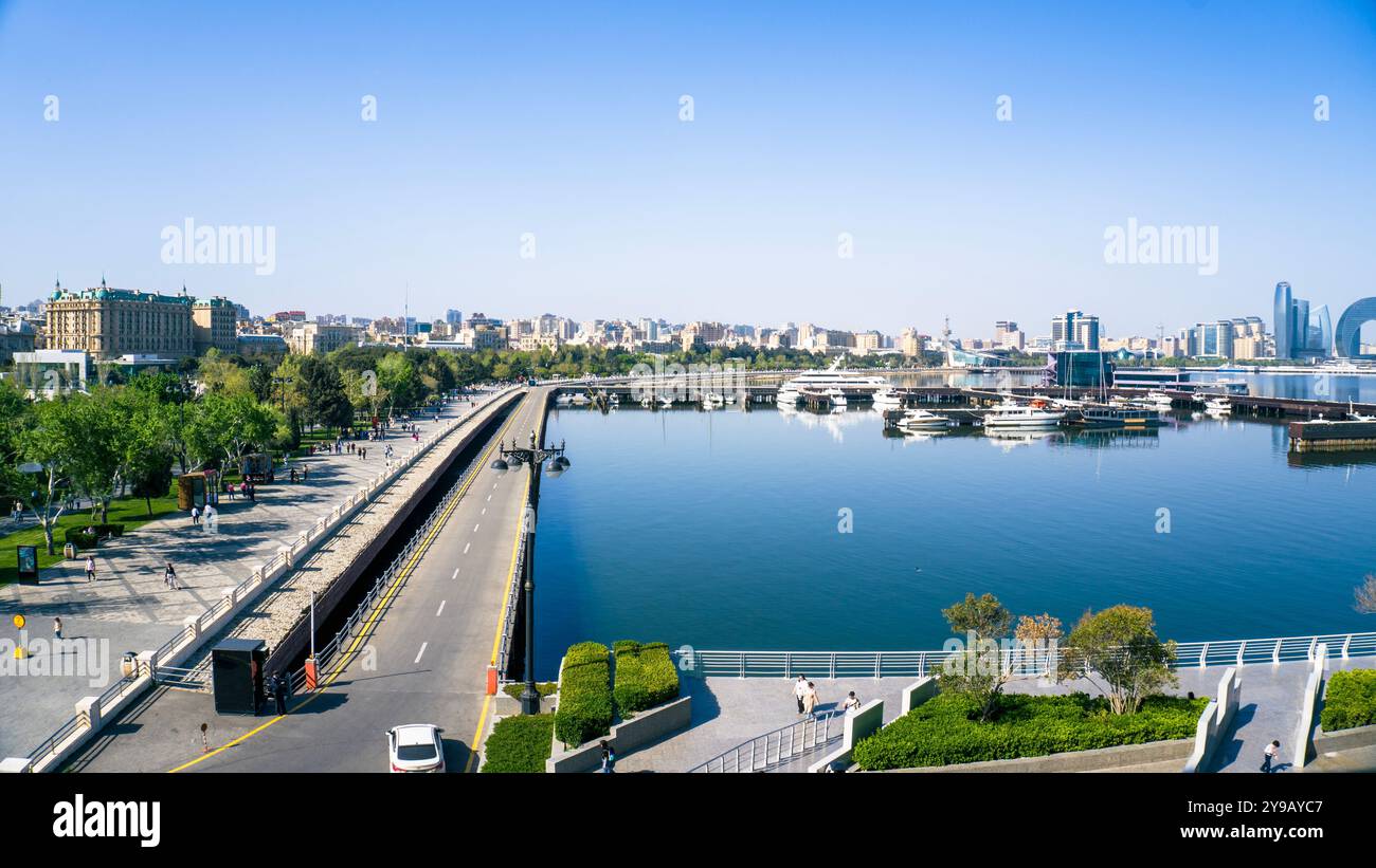 Welcome, Spring! Baku, Azerbaijan Stock Photo - Alamy
