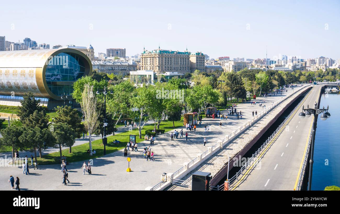 Welcome, Spring! Baku, Azerbaijan Stock Photo - Alamy