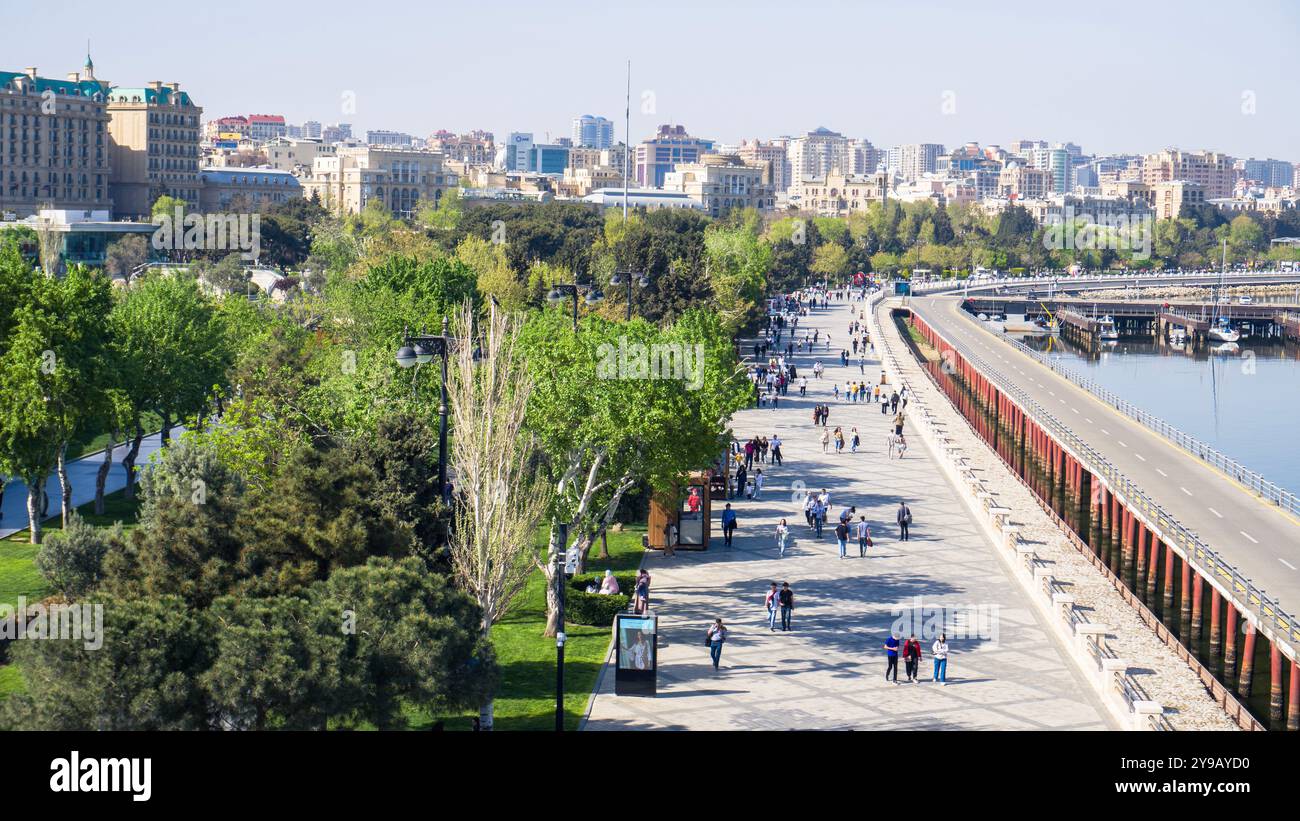 Welcome, Spring! Baku, Azerbaijan Stock Photo - Alamy