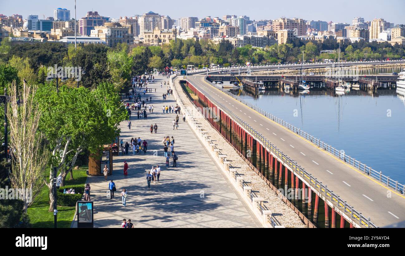 Welcome, Spring! Baku, Azerbaijan Stock Photo - Alamy