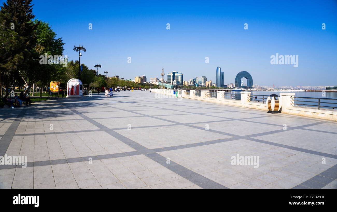 Welcome, Spring! Baku, Azerbaijan Stock Photo - Alamy