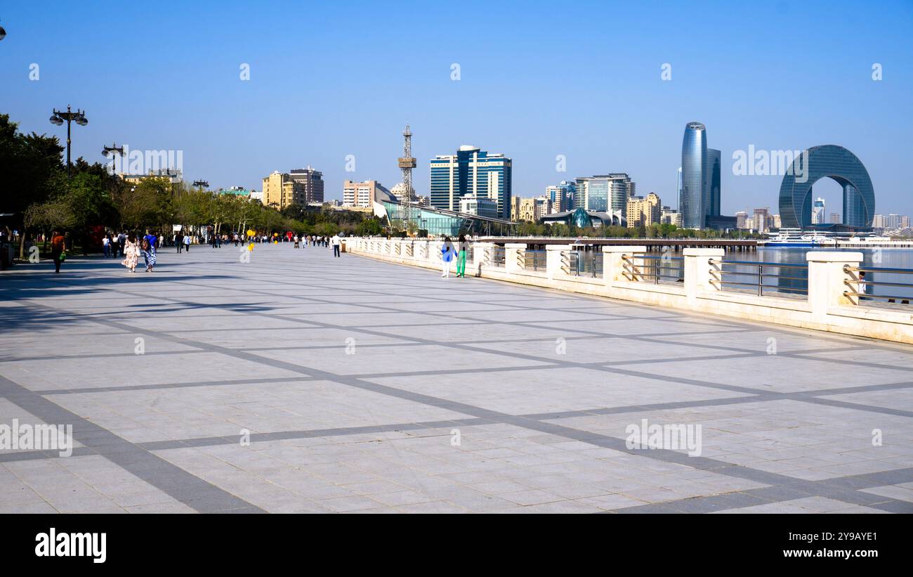 Welcome, Spring! Baku, Azerbaijan Stock Photo - Alamy
