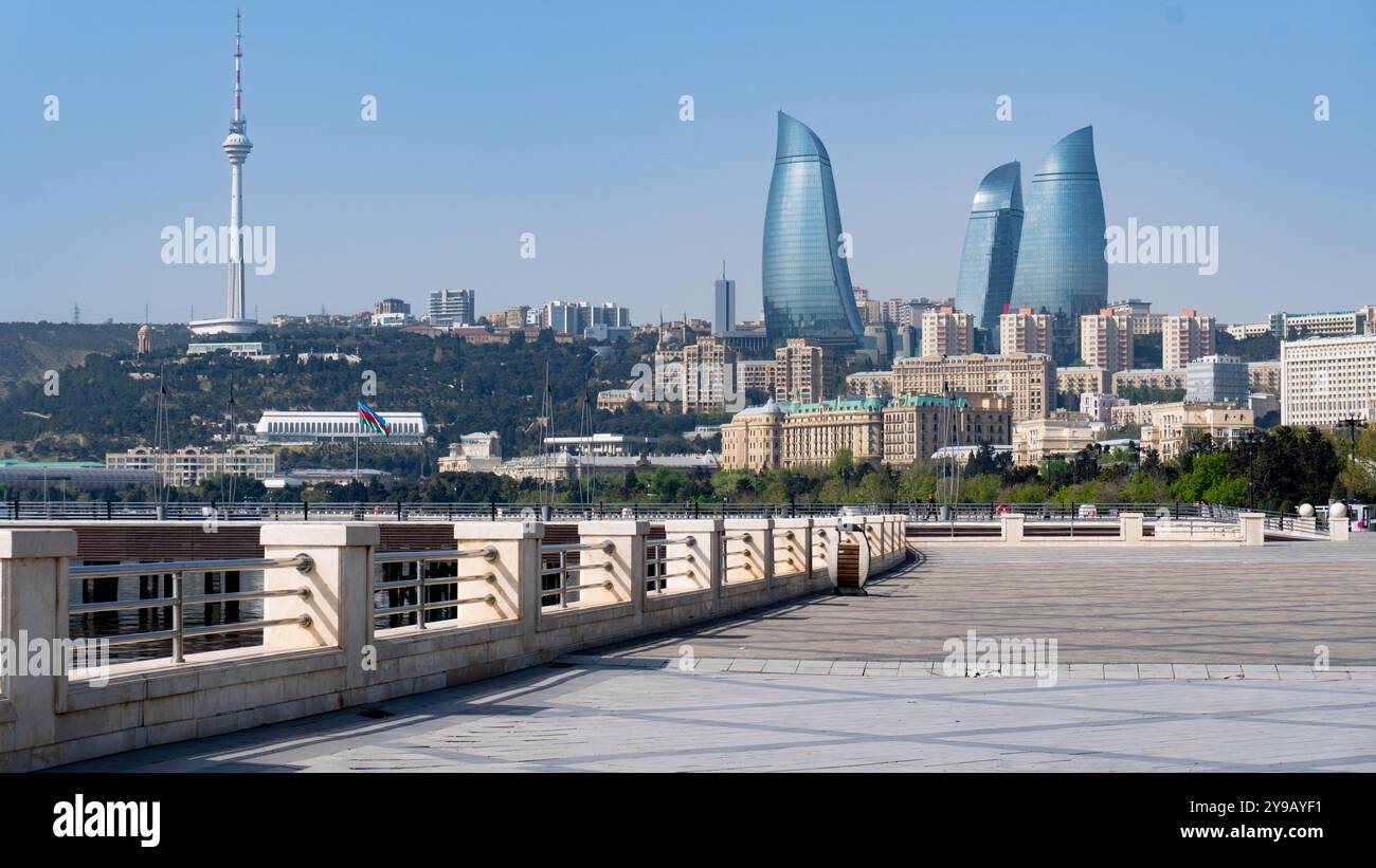 Welcome, Spring! Baku, Azerbaijan Stock Photo - Alamy