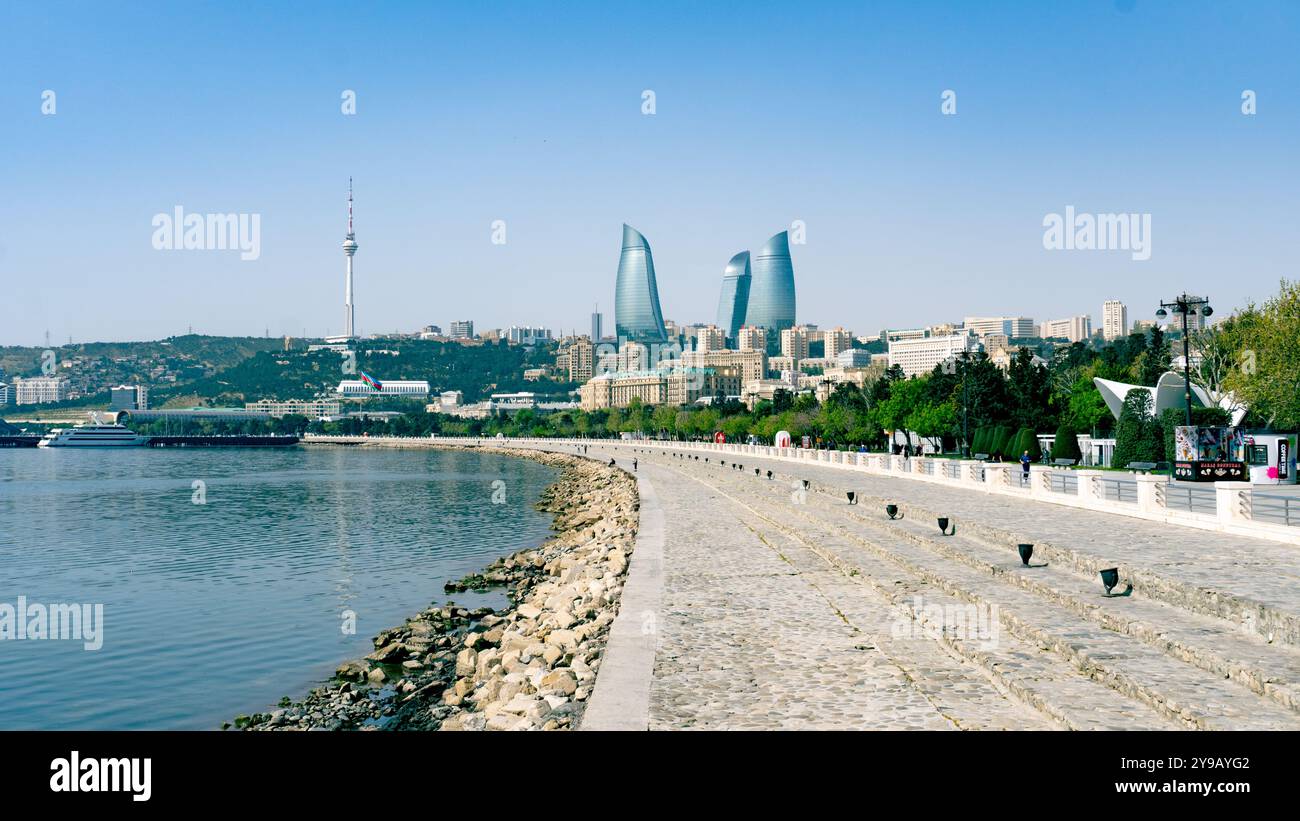 Welcome, Spring! Baku, Azerbaijan Stock Photo - Alamy