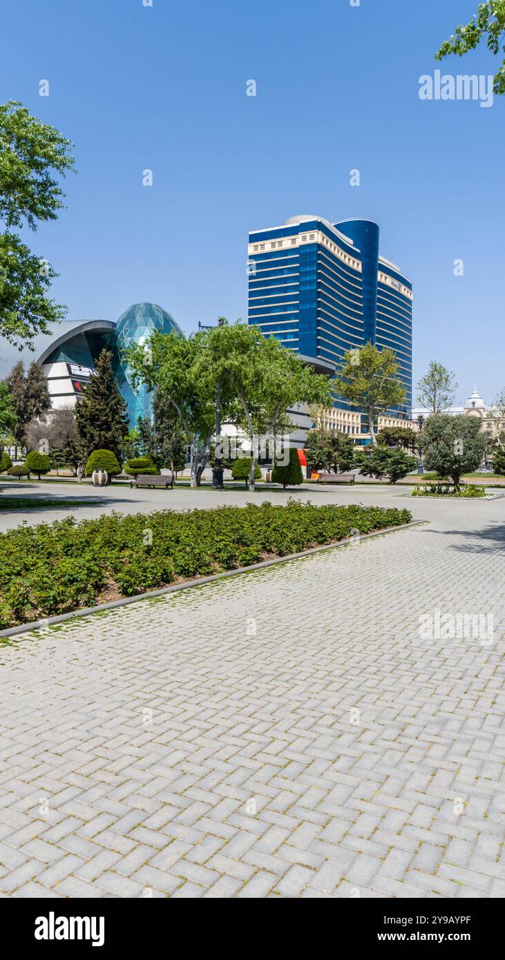 Welcome, Spring! Baku, Azerbaijan Stock Photo - Alamy
