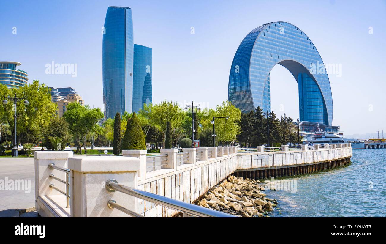 Welcome, Spring! Baku, Azerbaijan Stock Photo - Alamy