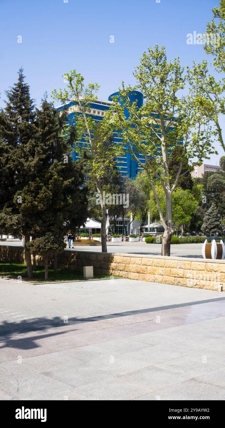 Welcome, Spring! Baku, Azerbaijan Stock Photo - Alamy