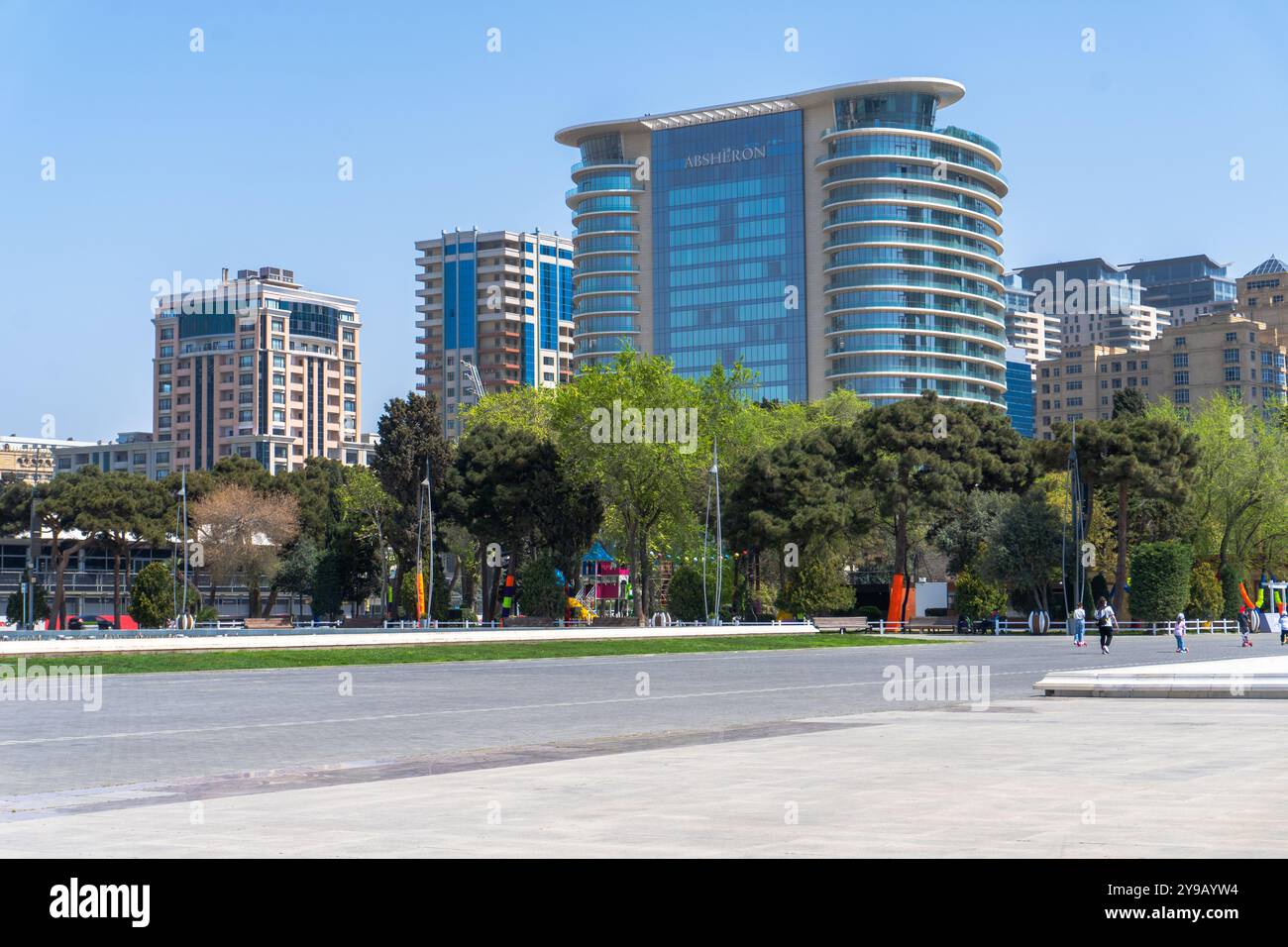 Welcome, Spring! Baku, Azerbaijan Stock Photo - Alamy