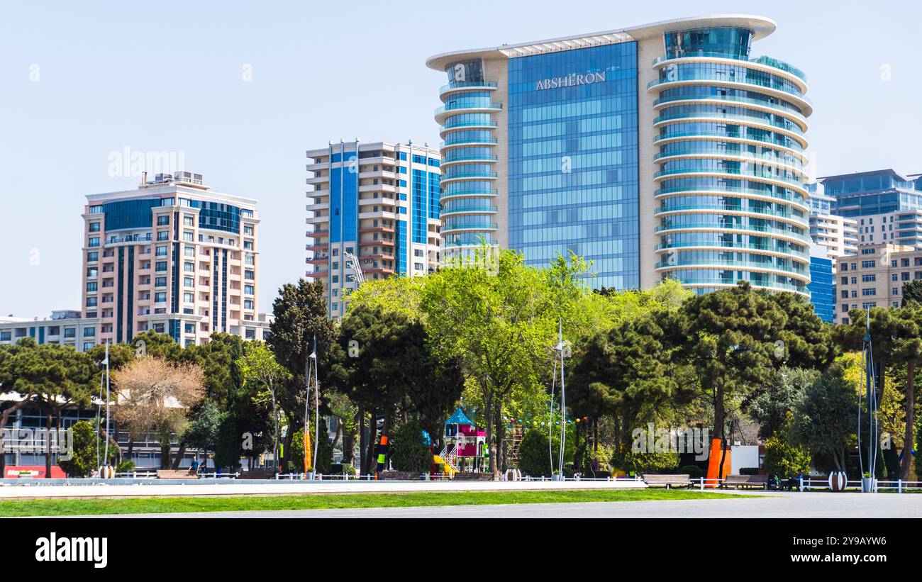 Welcome, Spring! Baku, Azerbaijan Stock Photo - Alamy