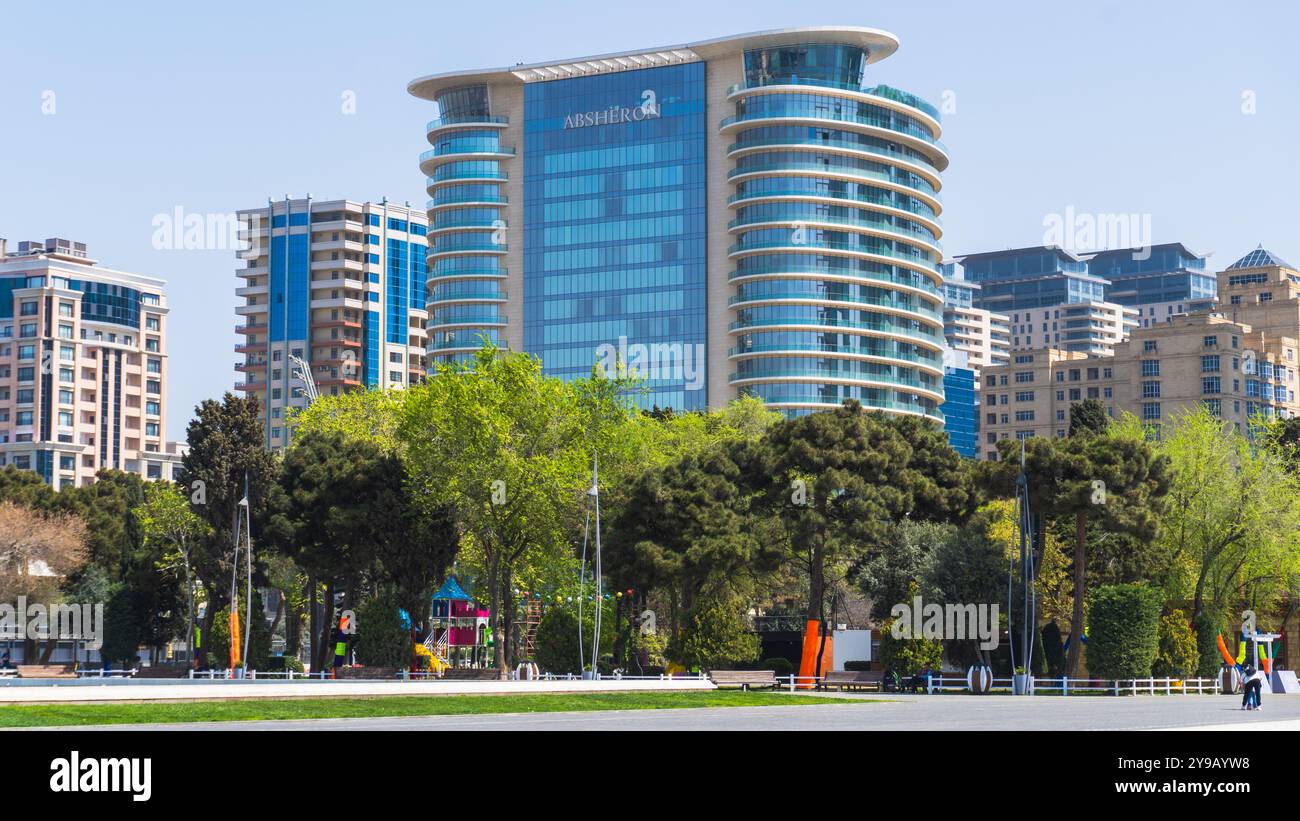 Welcome, Spring! Baku, Azerbaijan Stock Photo - Alamy