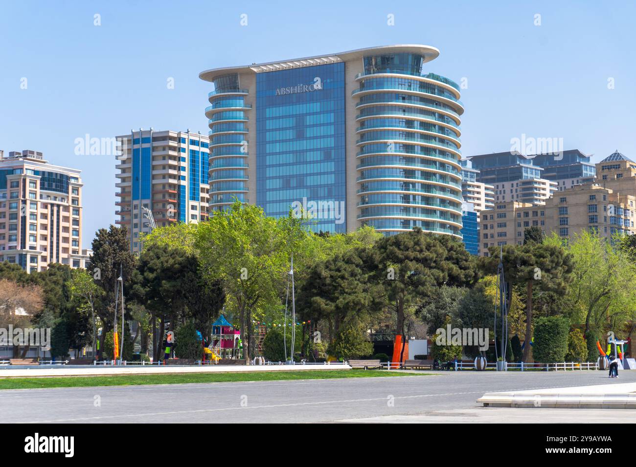 Welcome, Spring! Baku, Azerbaijan Stock Photo - Alamy