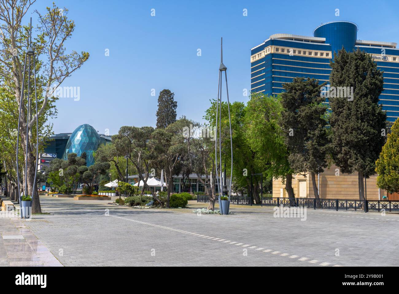Welcome, Spring! Baku, Azerbaijan Stock Photo - Alamy