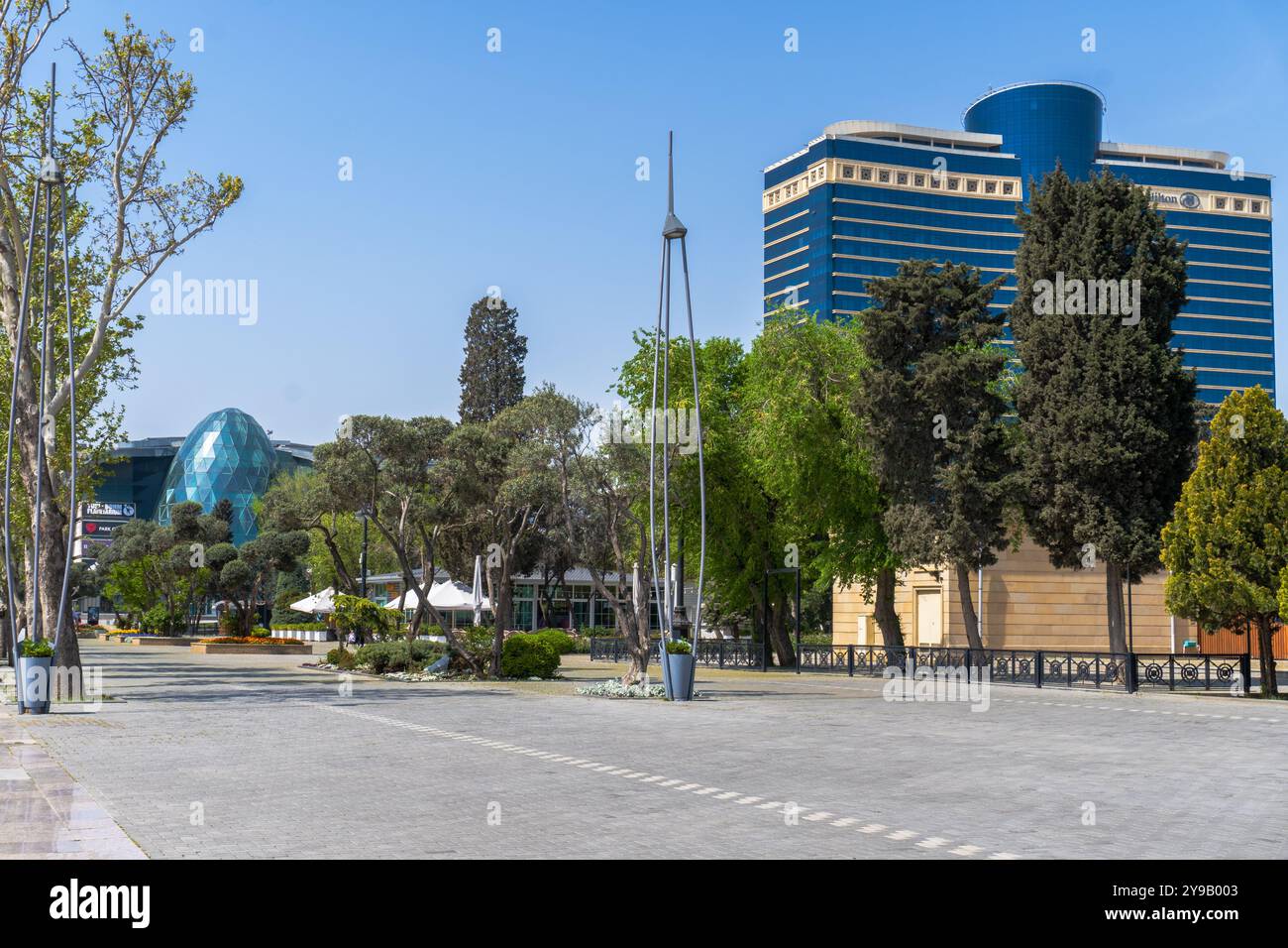 Welcome, Spring! Baku, Azerbaijan Stock Photo - Alamy