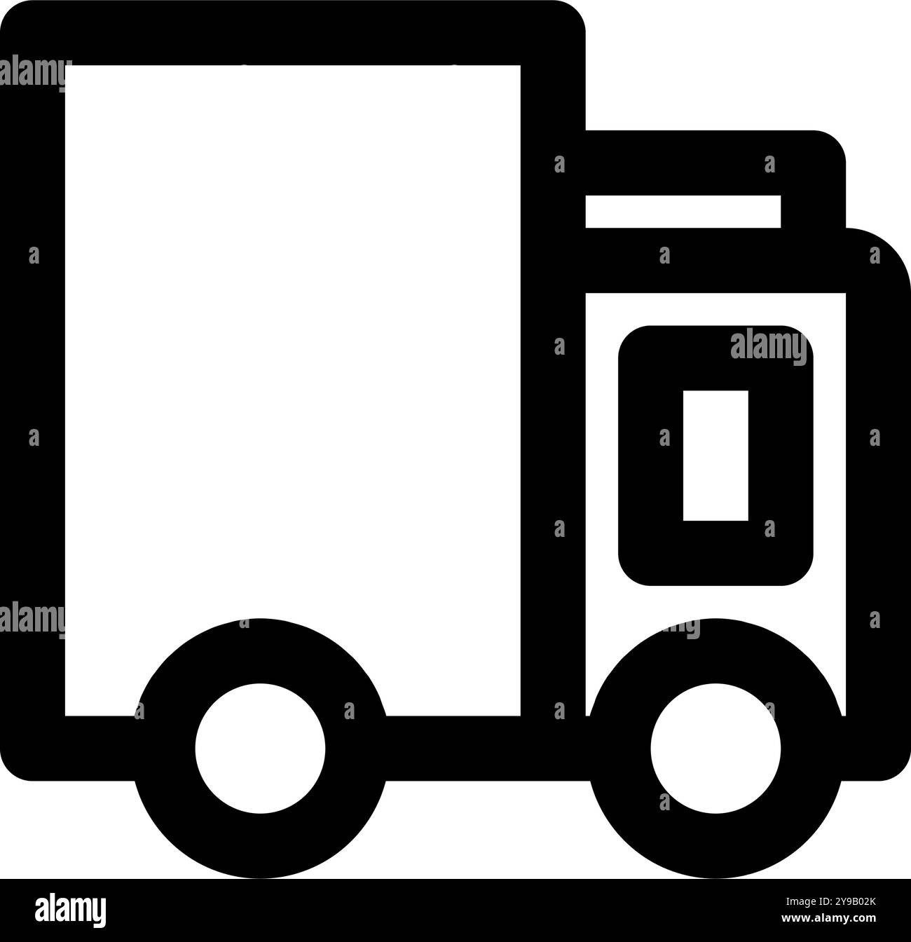 Delivery truck icon vector. symbol for your web site design, logo, app ...