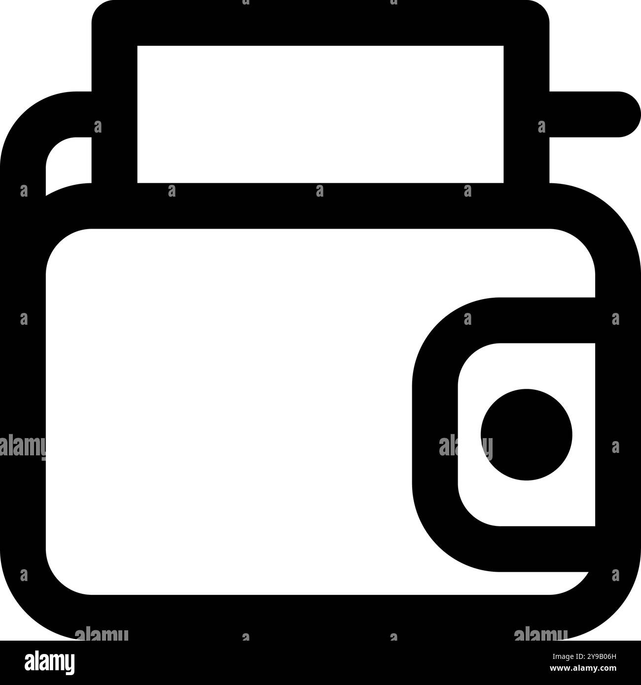 Wallet icon. symbol for your web site design, logo, app, UI Stock ...