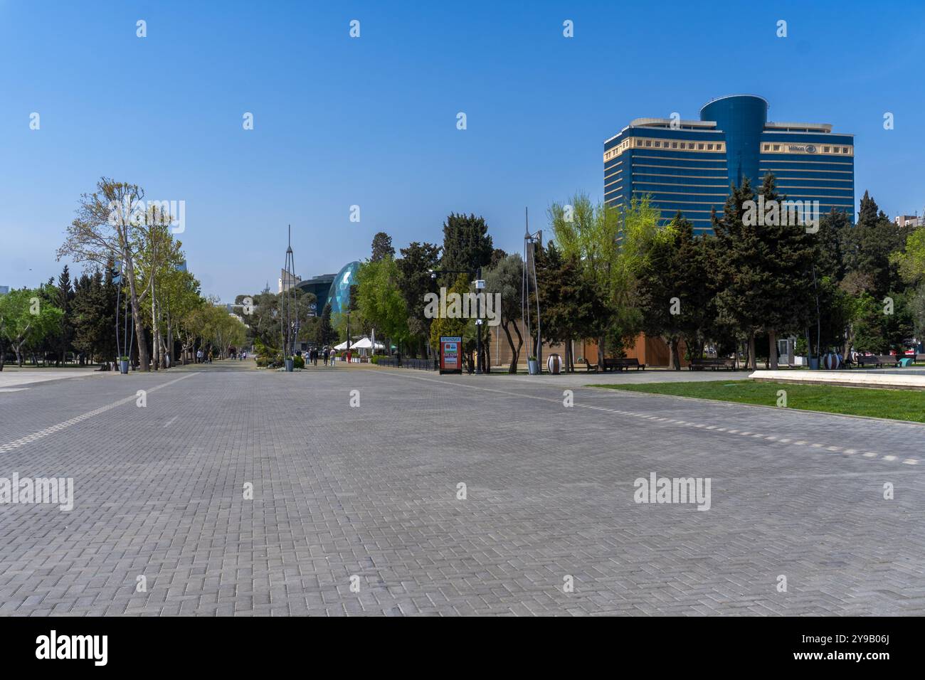 Welcome, Spring! Baku, Azerbaijan Stock Photo - Alamy