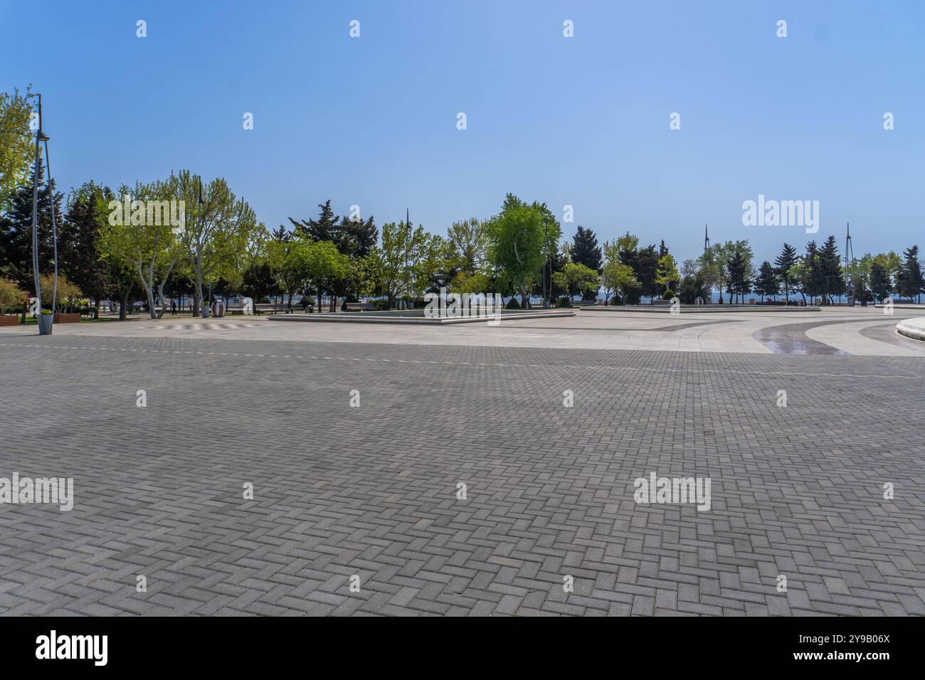 Welcome, Spring! Baku, Azerbaijan Stock Photo - Alamy