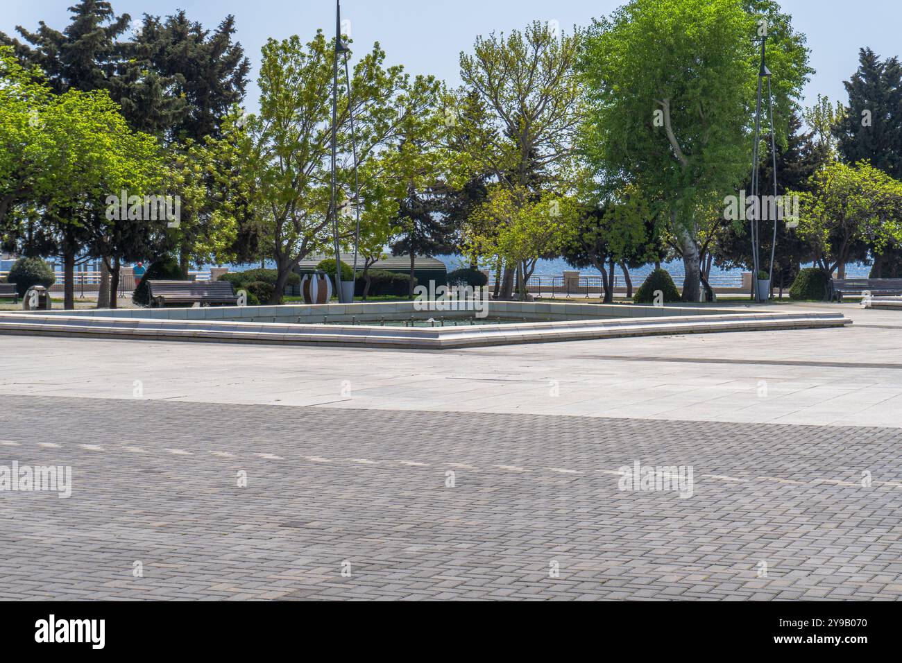 Welcome, Spring! Baku, Azerbaijan Stock Photo - Alamy