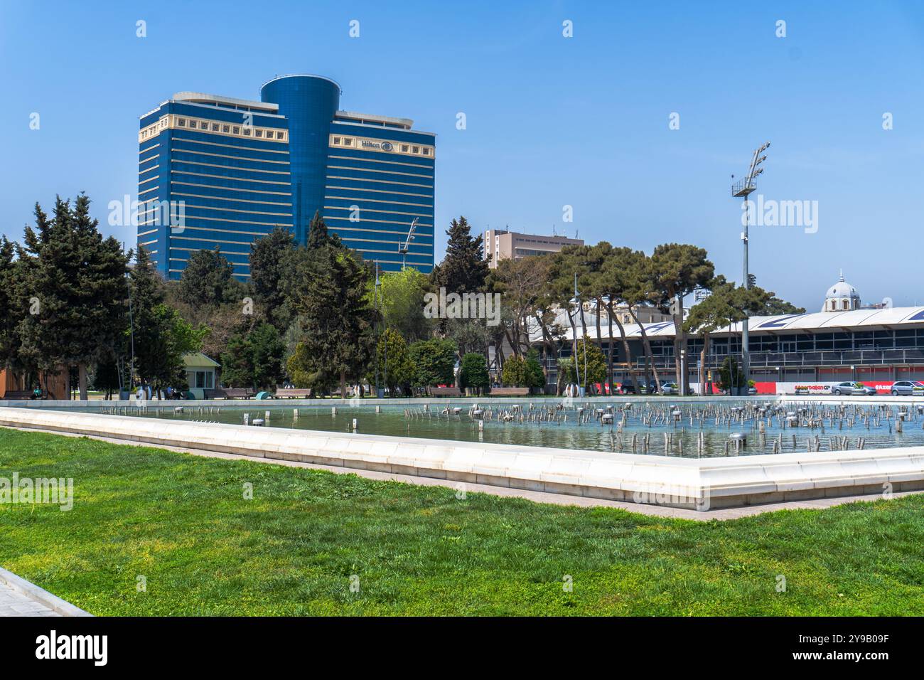 Welcome, Spring! Baku, Azerbaijan Stock Photo - Alamy