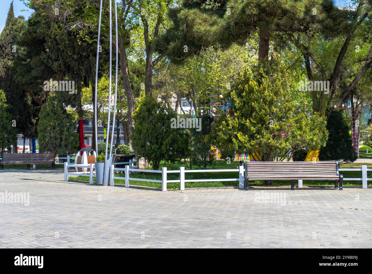 Welcome, Spring! Baku, Azerbaijan Stock Photo - Alamy